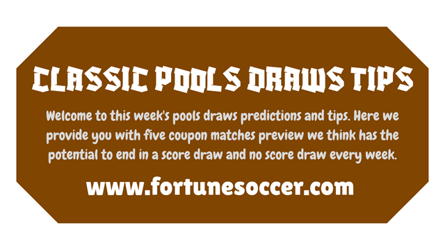 Football Pools Prediction for Week 37 Classic Pools Tips