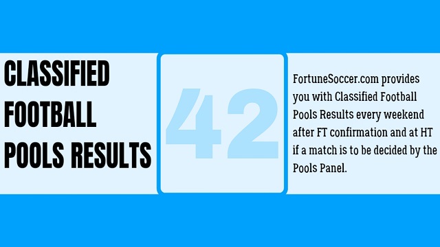Pools Agent Result and Fixtures This Week