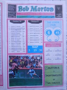 Week 24 RSK Pool Papers Bob Morton, Capital, Soccer Research