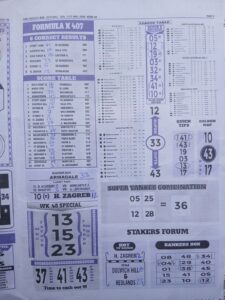 Week 48 Weekly Telegraph Pool Paper, Dream, Final Results