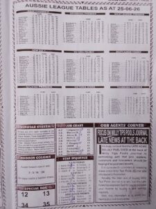 Week 1 Pool Paper Winstar, Happy Joe, Temple of Draws