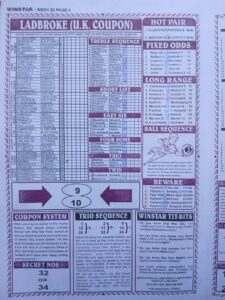 Week 52 Pool Paper Winstar, Happy Joe, Temple of Draws